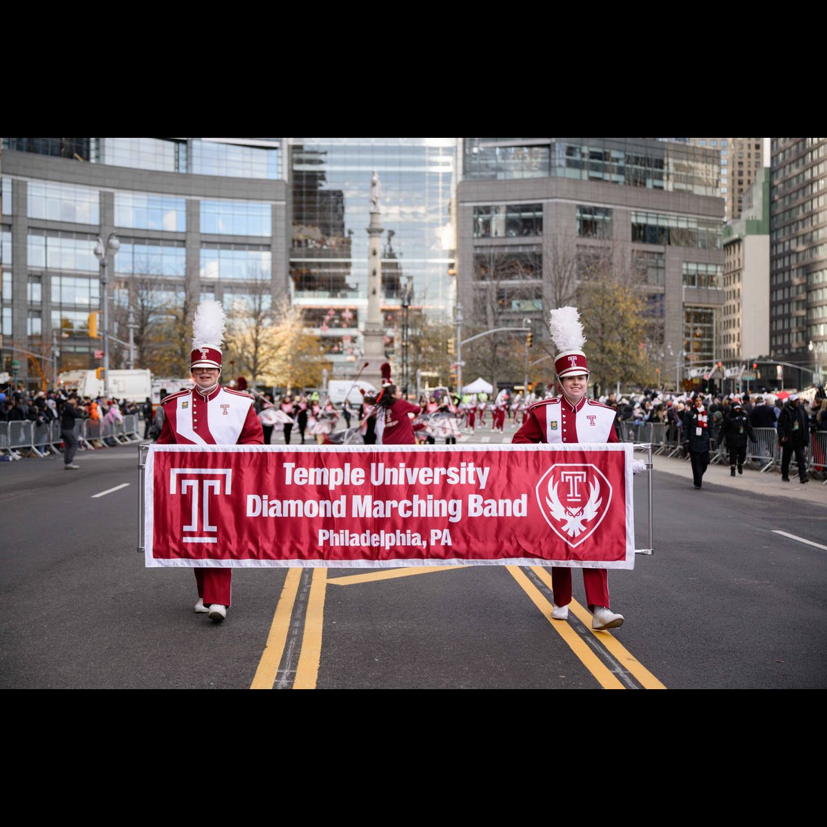 Temple's Diamond Marching Band Shines in the Macy's Thanksgiving Day Parade