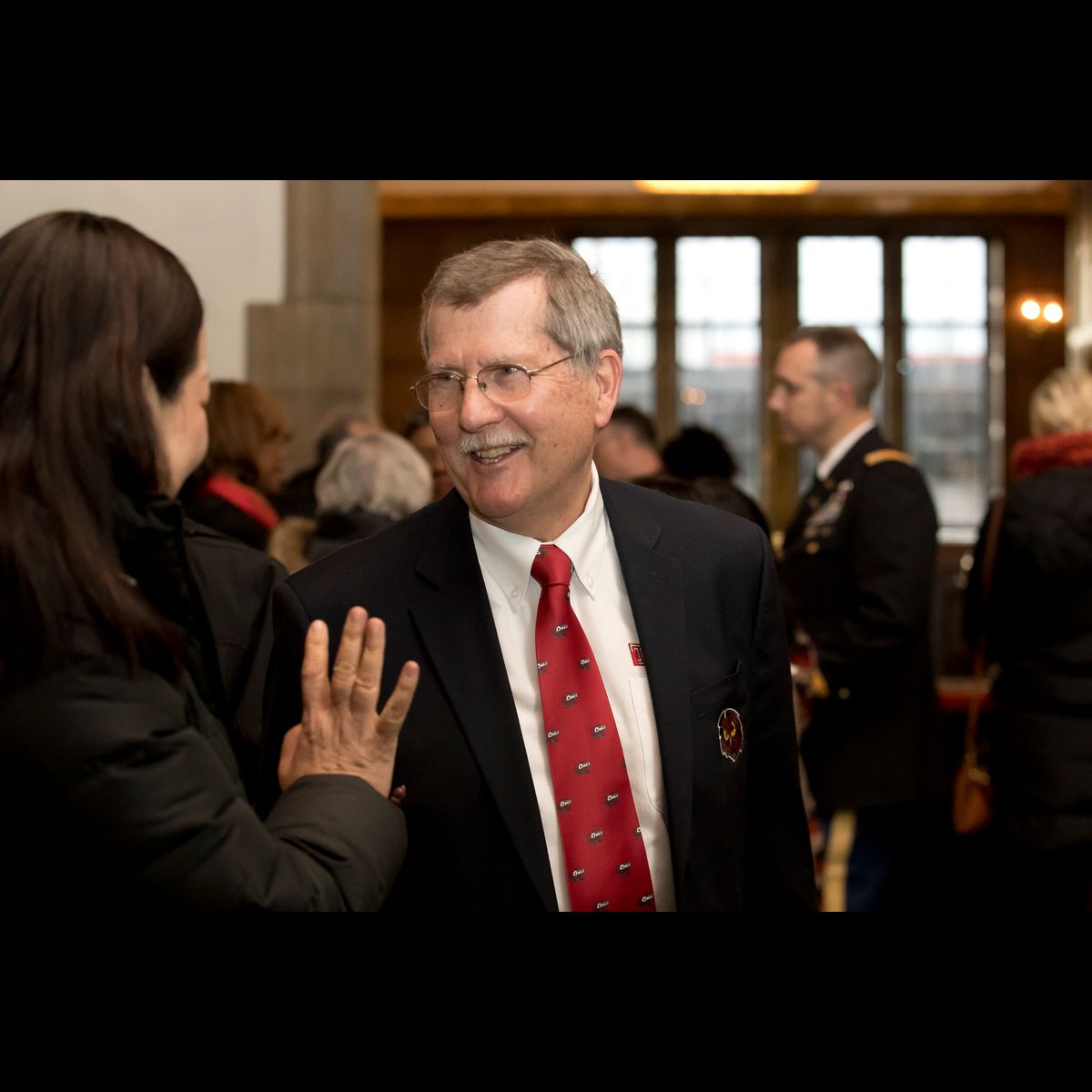 Thank you, President Englert